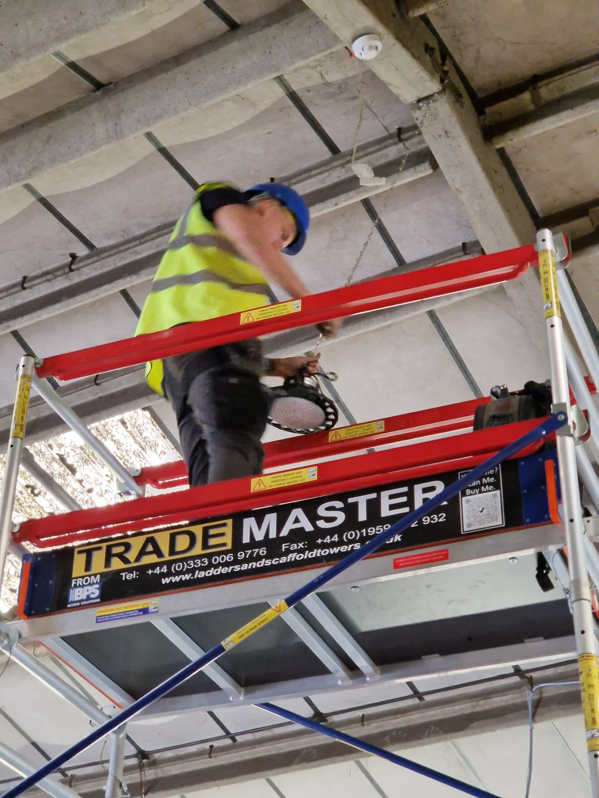 Replacement LED lighting in Industrial Unit and Independent Workstation ...